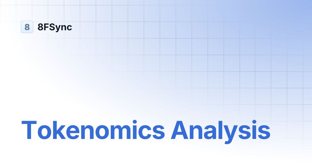 Tokenomics Analysis | 8FSync